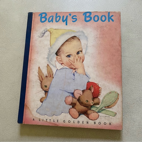 Vintage | Other | Vintage A Little Golden Book Babys Book Children Kid ...